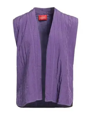OUVERT DIMANCHE OUVERT DIMANCHE Single-Breasted Jacket Purple