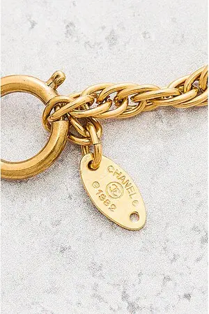 Chanel Coco Mark Bracelet In Metallic