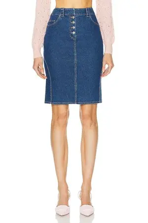 Dior Denim Skirt