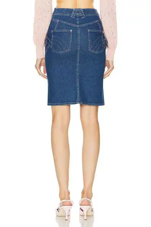 Dior Denim Skirt