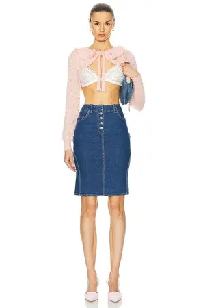Dior Denim Skirt