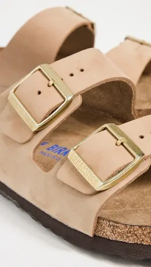 BIRKENSTOCK Arizona Soft Footbed Sandals - Sandcastle