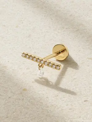 PERSEE 18-karat Diamond Single Earring