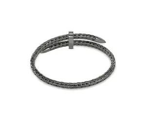 John Hardy Spear Pave Flex Cuff