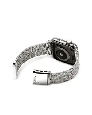 John Hardy Sterling Apple Watch Bracelet - Silver