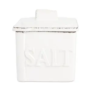 VIETRI Lastra Salt Cellar - White