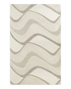 Kas Eternity Waves Area Rug, 3'3 X 5'3 - Ivory