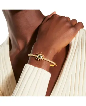 Kurt Geiger Signature Evil Eye Bangle