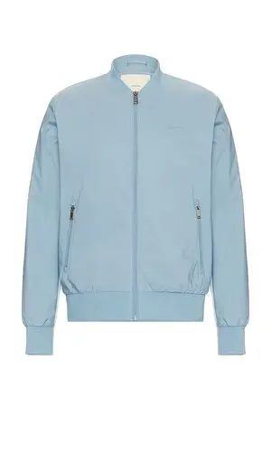Calvin Klein Matte Bomber Jacket - Faded Denim