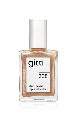 GITTI Nail Polish No. 012 Dark Plum - Gold