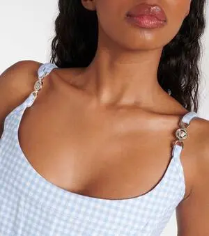 Versace Medusa '95 Gingham Bustier