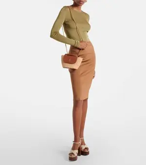 Saint Laurent Manon Mini Shoulder Bag - Neutrals
