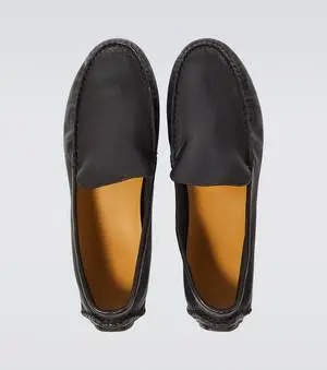 THE ROW Lucca Leather Loafers