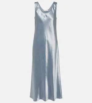 Max Mara Talete Satin Slip Dress