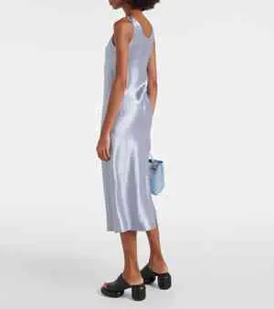 Max Mara Talete Satin Slip Dress