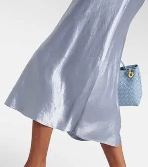 Max Mara Talete Satin Slip Dress