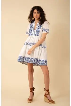 Hale Bob Embroidered Day Dresses