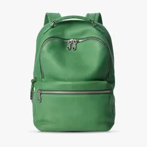 Shinola Shinola Natural Grain Runwell Backpack Green