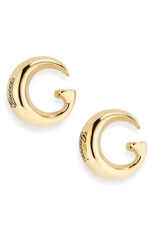 Gucci G-motif Stud Earrings