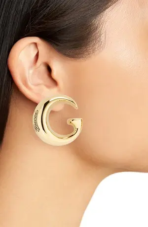 Gucci G-motif Stud Earrings