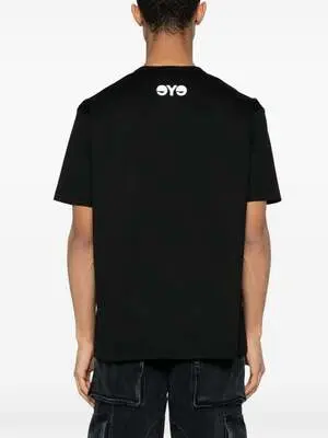 Junya Watanabe X Carhartt Logo-print Cotton T-shirt - Black