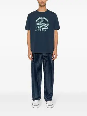 Maison Kitsuné Racing Fox Cotton T-shirt