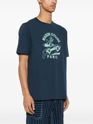 Maison Kitsuné Racing Fox Cotton T-shirt
