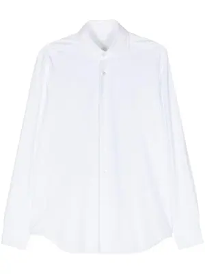 XACUS Poplin Long-sleeves Shirt - White