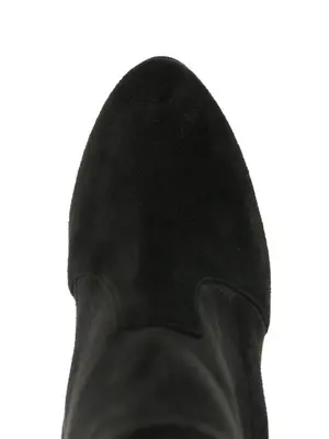 Casadei Flora 140mm Platform Ankle Boots - Black