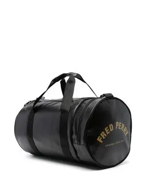 Fred Perry Logo-print Holdall - Black