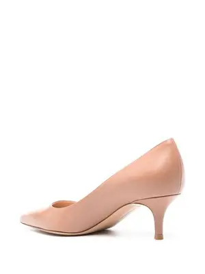 GIANVITO ROSSI 55mm Leather Pumps - Neutrals