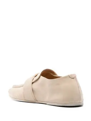 Marsèll Steccoblocco Nubuck Leather Loafers - Neutrals