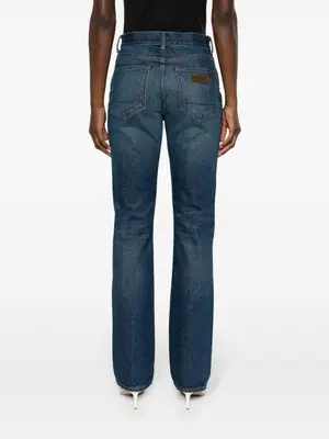 TOM FORD Mid-rise Straight Jeans - Blue