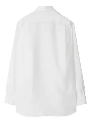 Burberry Long-sleeve Silk Shirt