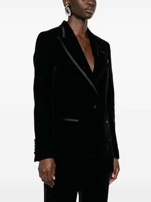 TOM FORD Single-breasted Velvet Blazer