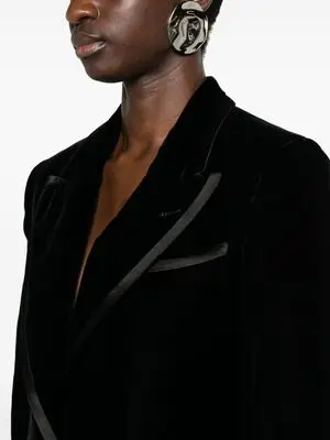 TOM FORD Single-breasted Velvet Blazer