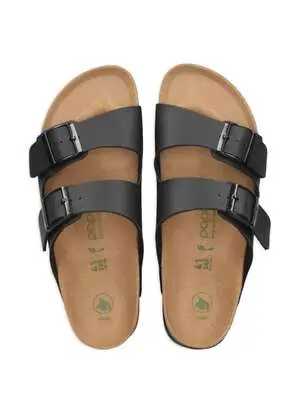 BIRKENSTOCK Arizona 25mm Platform Slides - Black