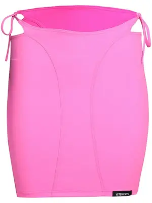 Vetements Deconstructed Bikini Skirt - Pink
