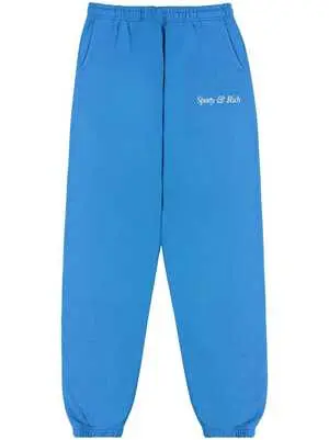 SPORTY & RICH Logo-print Track Pants