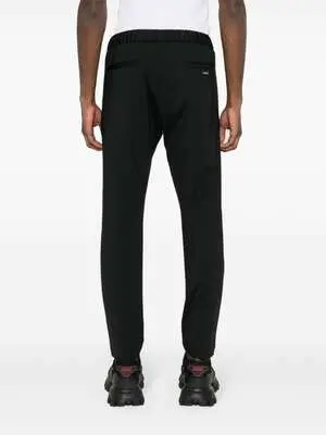 Herno Pleated Tapered Trousers - Black