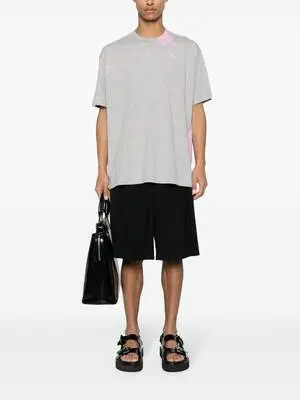 Comme Des Garçons Paint Splatter-detail T-shirt