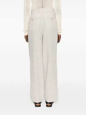 TOTEME Double-pleated Trousers - Neutrals