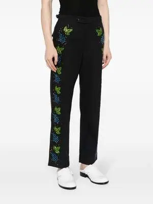 BODE Beaded Concord Embroidered Trousers