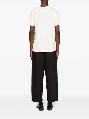MAISON MARGIELA Logo-print Cotton T-shirt - White