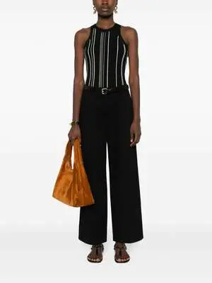 TOTEME Braid Ribbed Tank Top