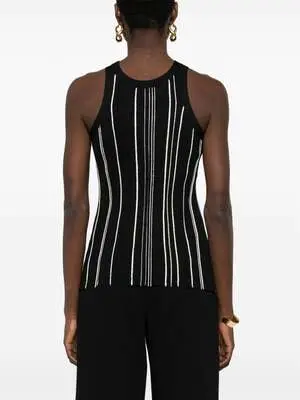 TOTEME Braid Ribbed Tank Top
