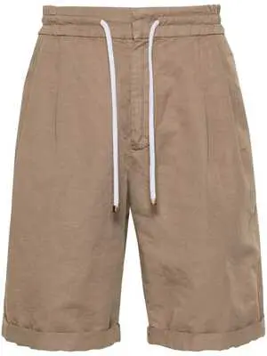 Brunello Cucinelli Logo Shorts For Men