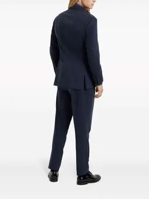 Brunello Cucinelli Silk Tuxedo Suit - Blue