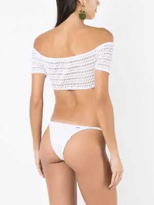AMIR SLAMA Open-knit Bikini Set