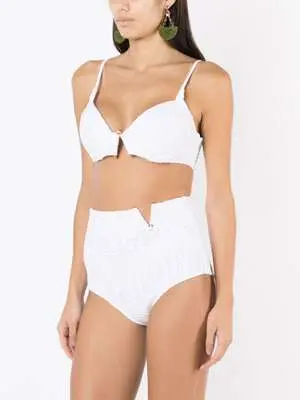 AMIR SLAMA Open-knit Bikini Set